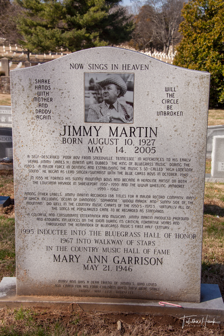 Jimmy Martin Grave | Nashville Travel Photographer & Solo Female Travel
