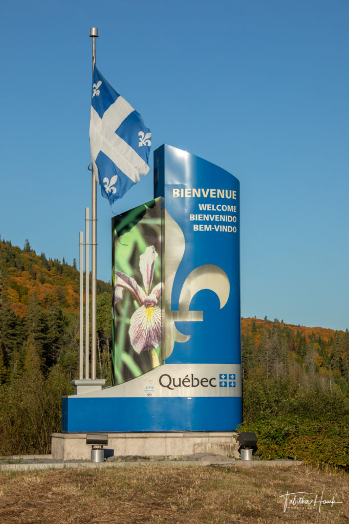 Quebec Province Sign | Nashville Travel Photographer & Solo Female Travel