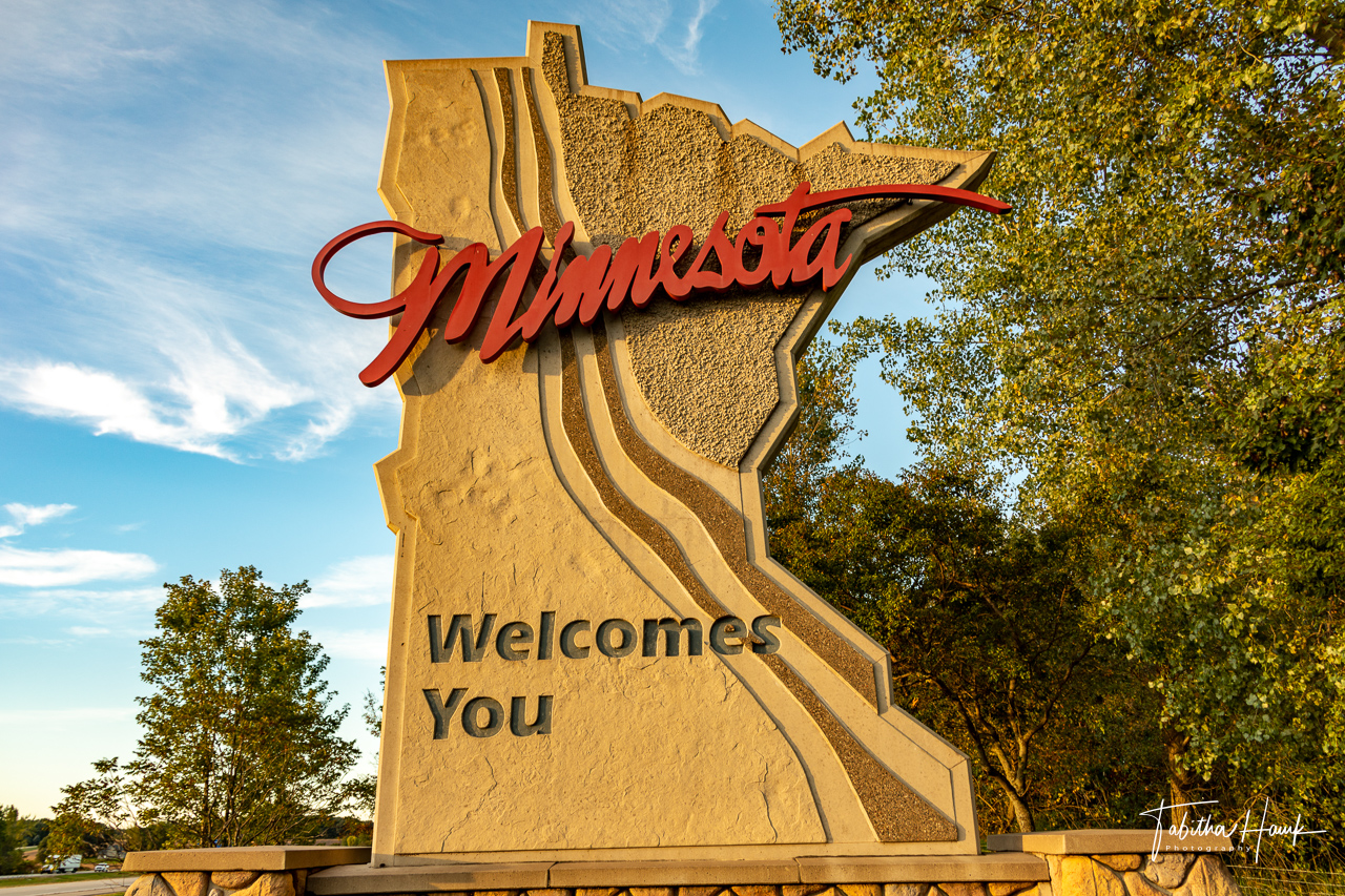 Minnesota State Welcome Sign | Nashville Travel Photographer & Solo ...